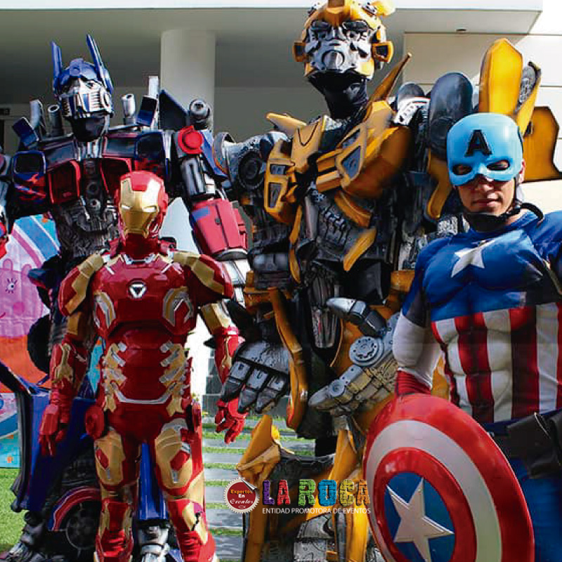 transformers-para-eventos-y-fiestas - Recreacionistas y Fiestas ...