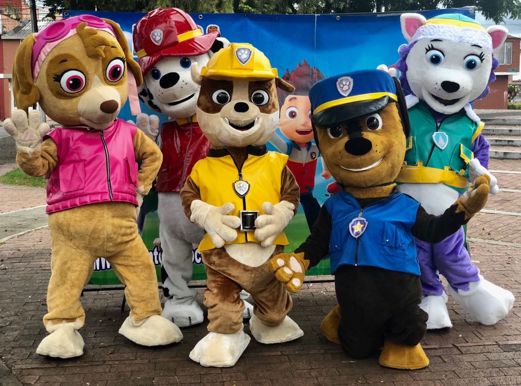 Paw Patrol Fiestas Infantiles, Recreacionistas para Niños Eventos la Roca